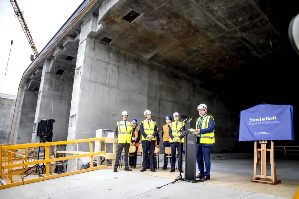 King Frederick X Inaugurates First Section of Undersea Tunnel ...
