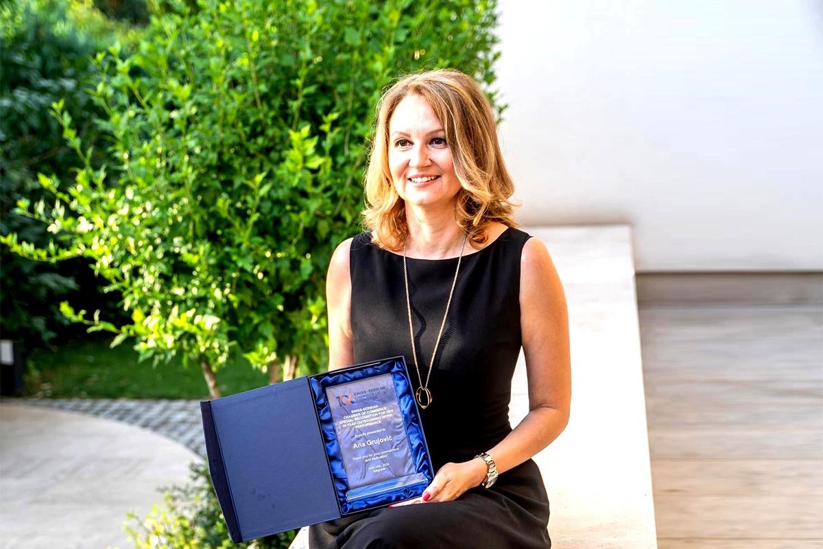 Ana Grujović, Swiss-Serbian Chamber of Commerce: Innovation is Our ...