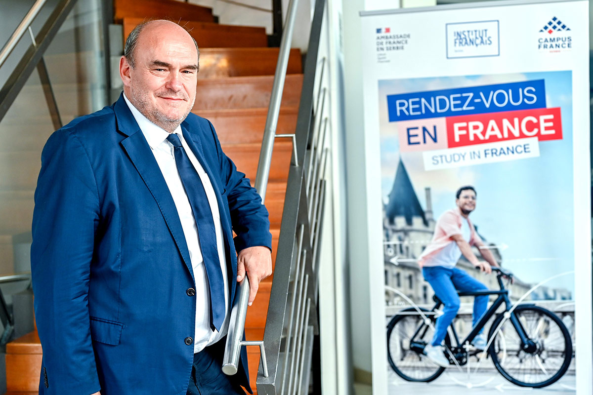 Stanislas Pierret, Director of Institut français de Serbie: Synergies ...