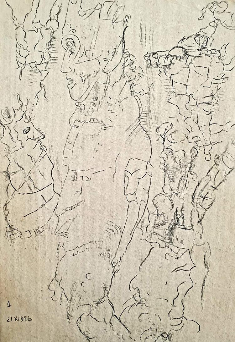 Uroš Tošković, Painter and Draftsman: Legacy of a Montenegrin Art Icon